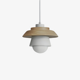 Rae Nordic Wooden Pendant Light
