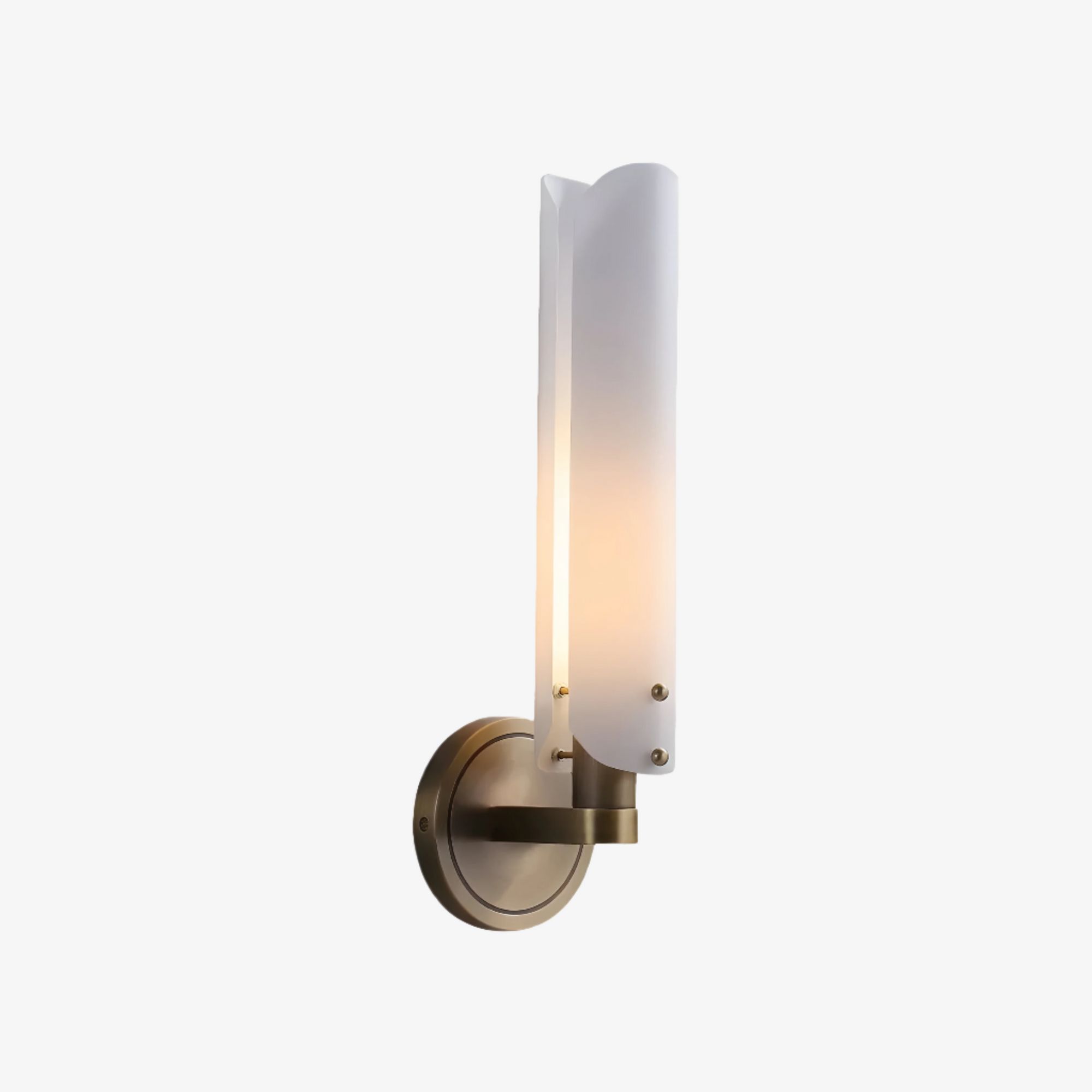 Ubri Brass Modern Wall Light