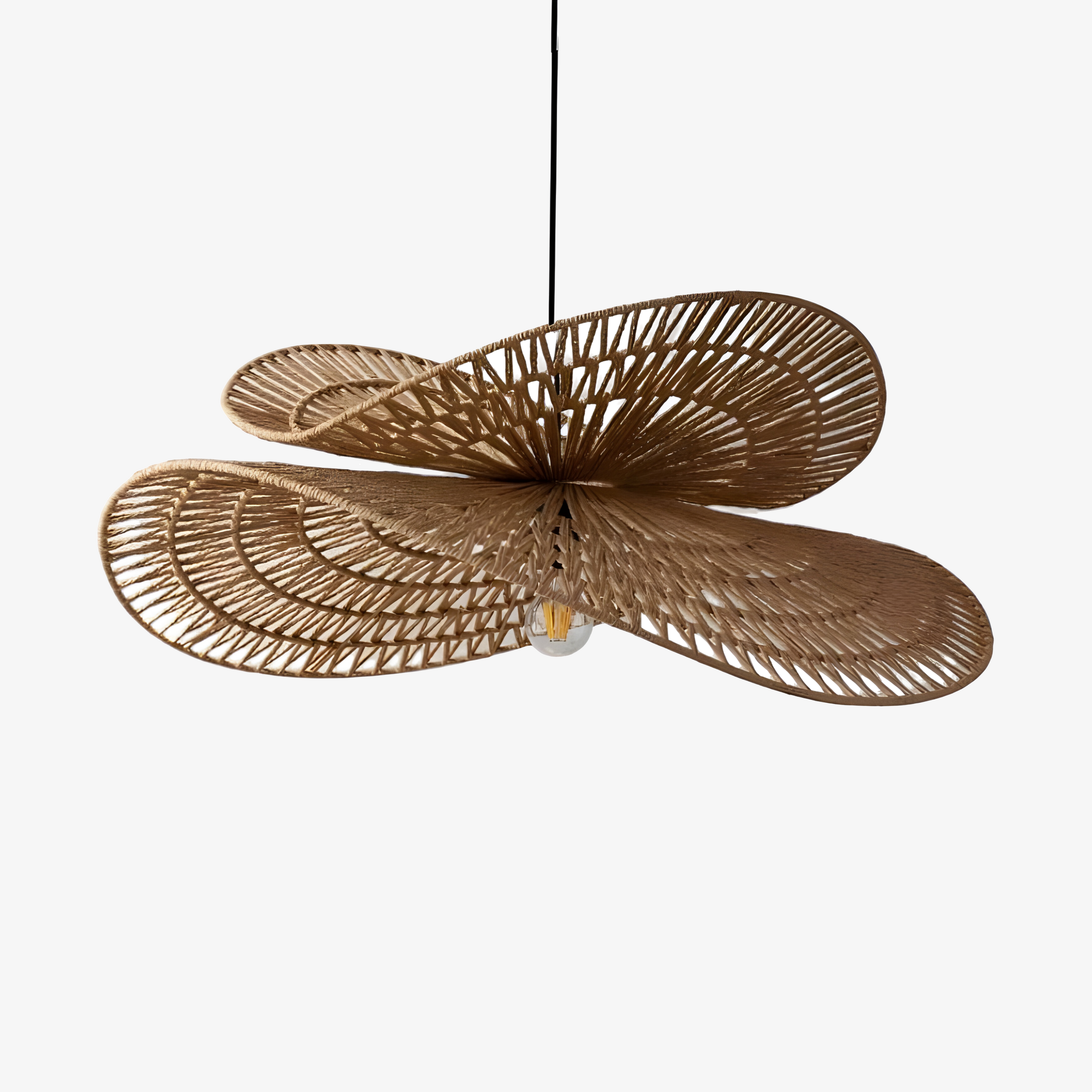 Xiami Rattan Woven Pendant Light